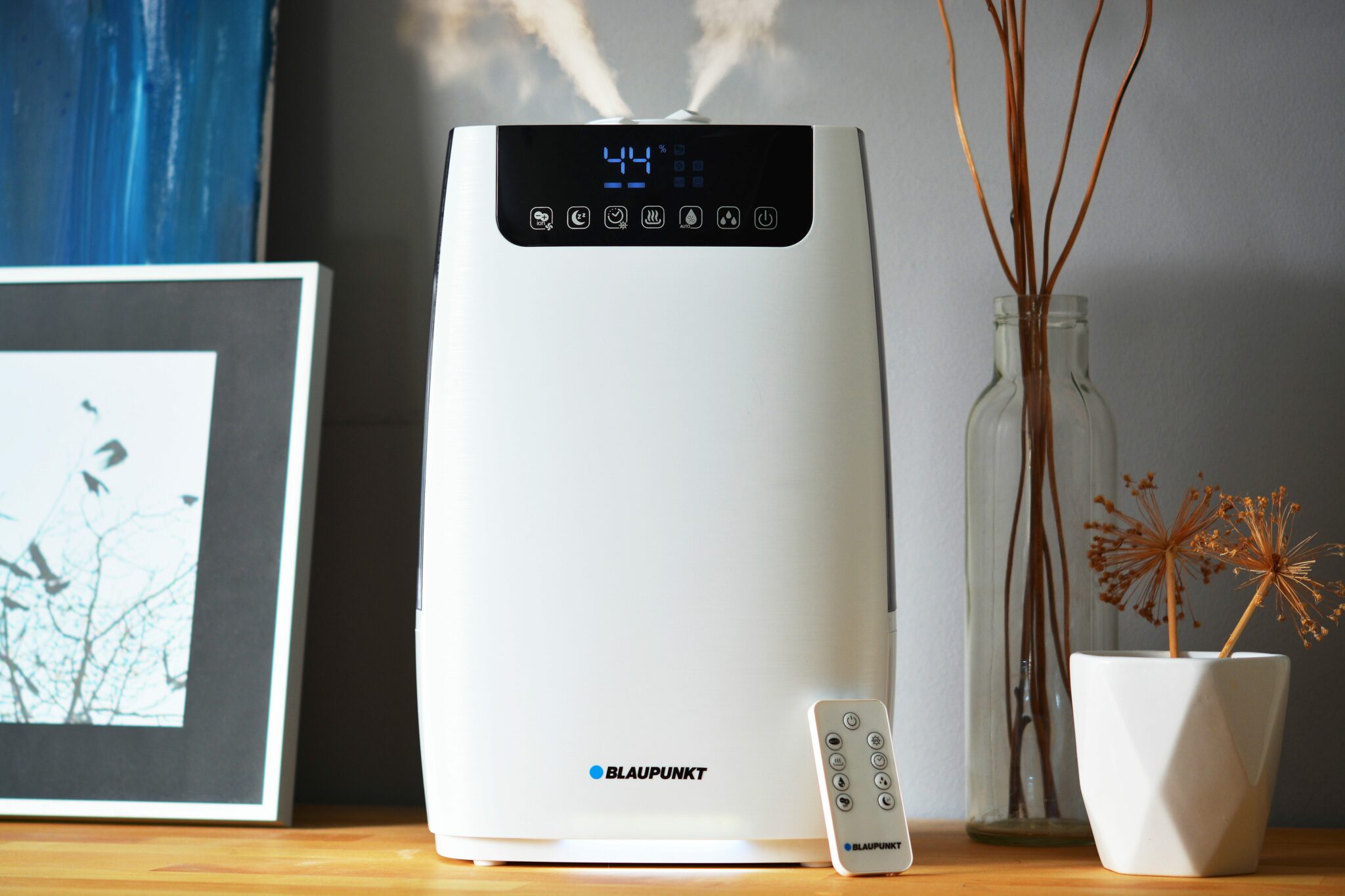 Air humidifier with extra set of water and air filters AHS803 - Blaupunkt