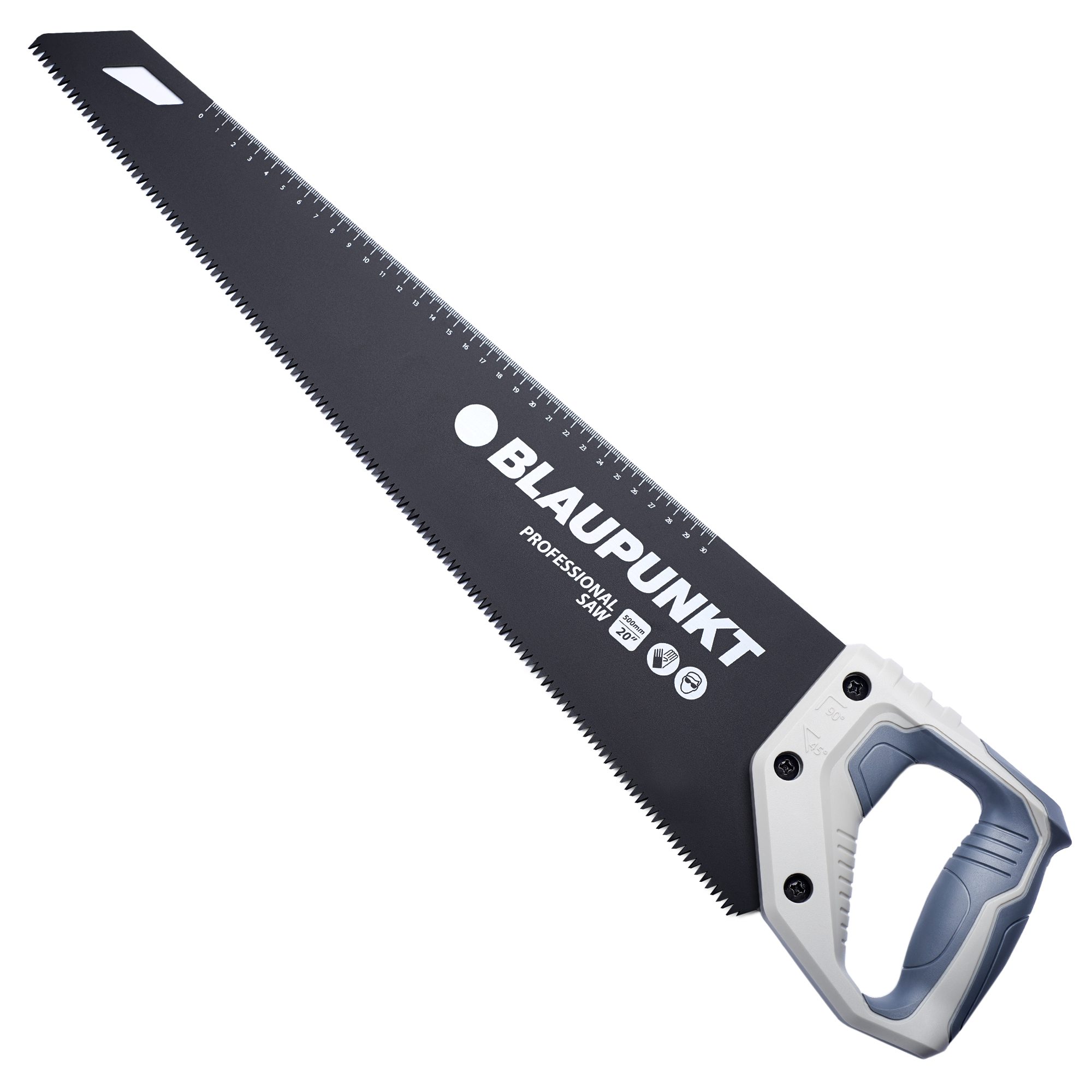 HAND SAW TEFLON COATED HS600| 500MM| 20’| 45º/90º ANGLE GUIDE - Blaupunkt